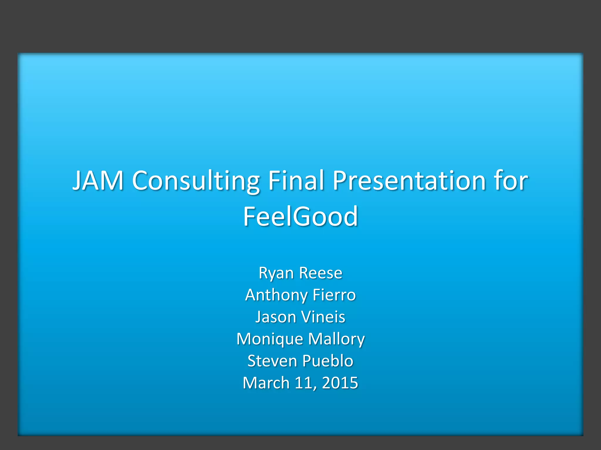 Final Presentation JAM | PPTX