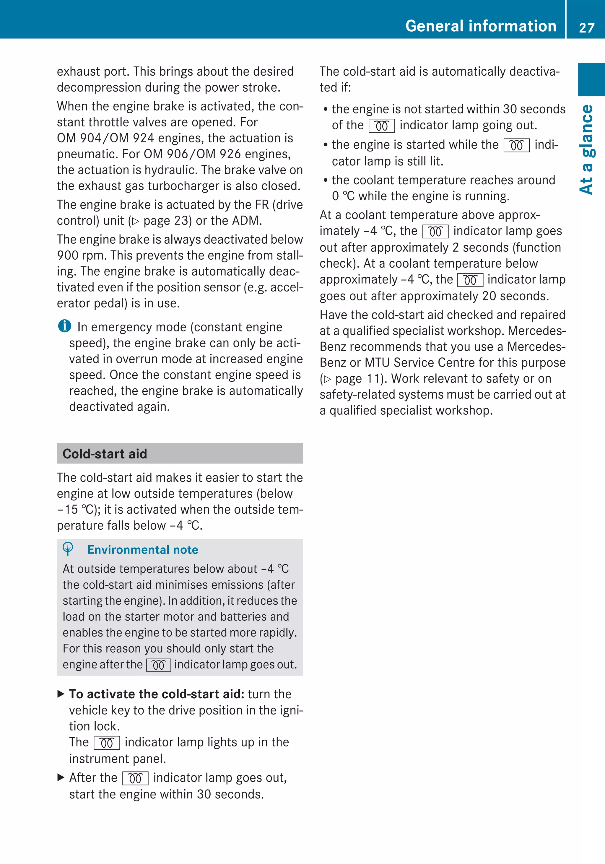 MB - Om 926 LA | PDF