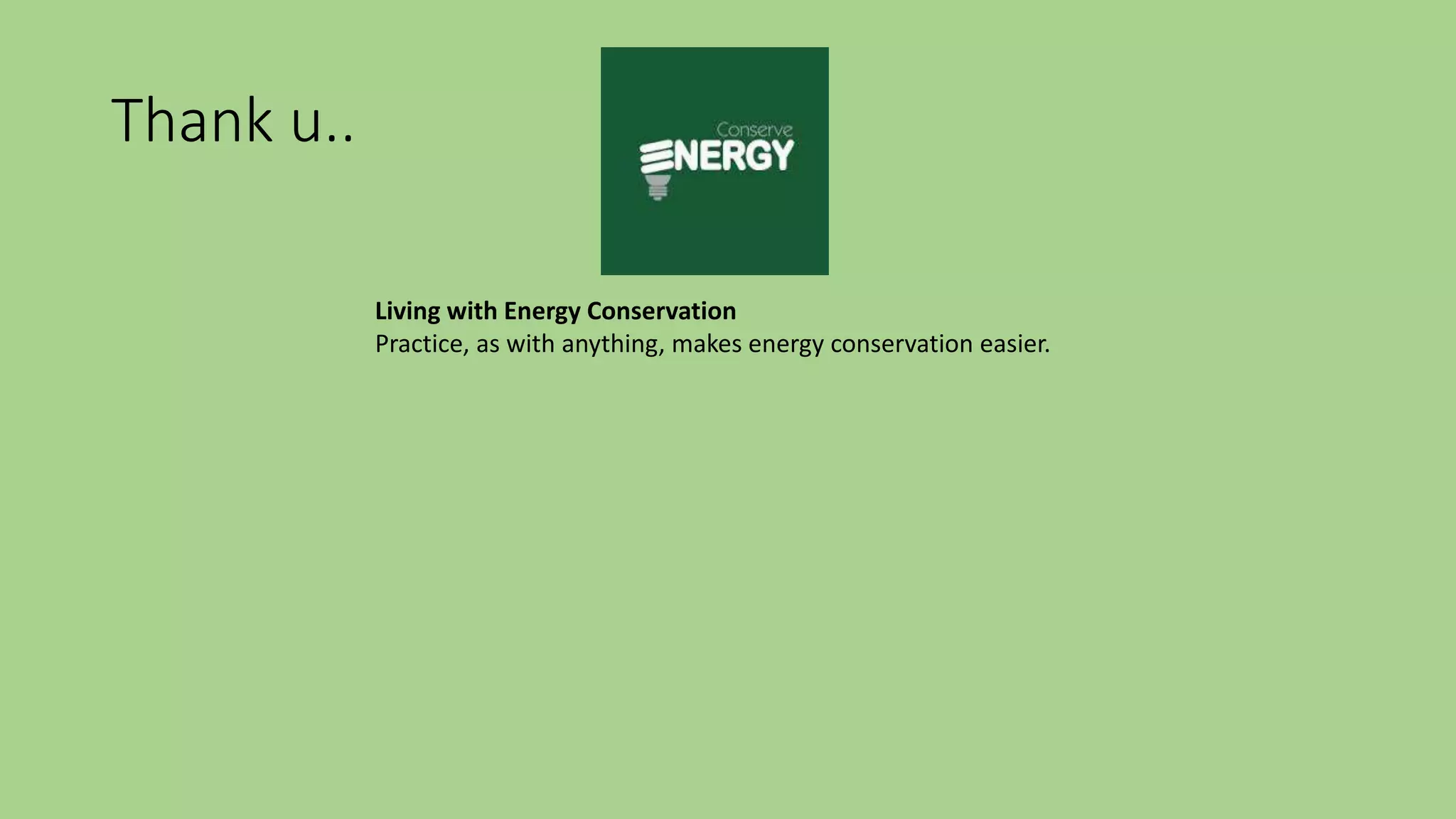 Energy Conservation Techniques For Industries | PPTX