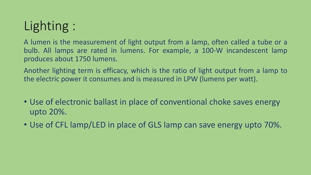 Energy Conservation Techniques For Industries | PPTX