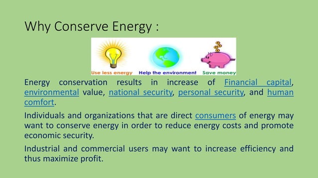 Energy Conservation Techniques For Industries | PPTX