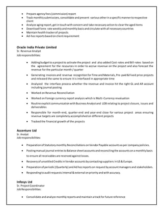 Tithi Saha_ Project Analyst | PDF