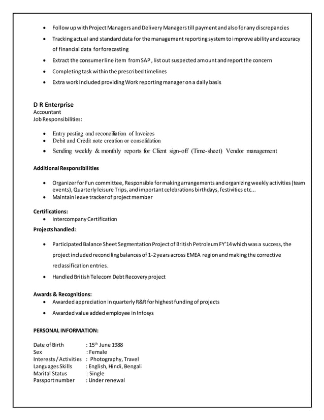 Tithi Saha_ Project Analyst | PDF