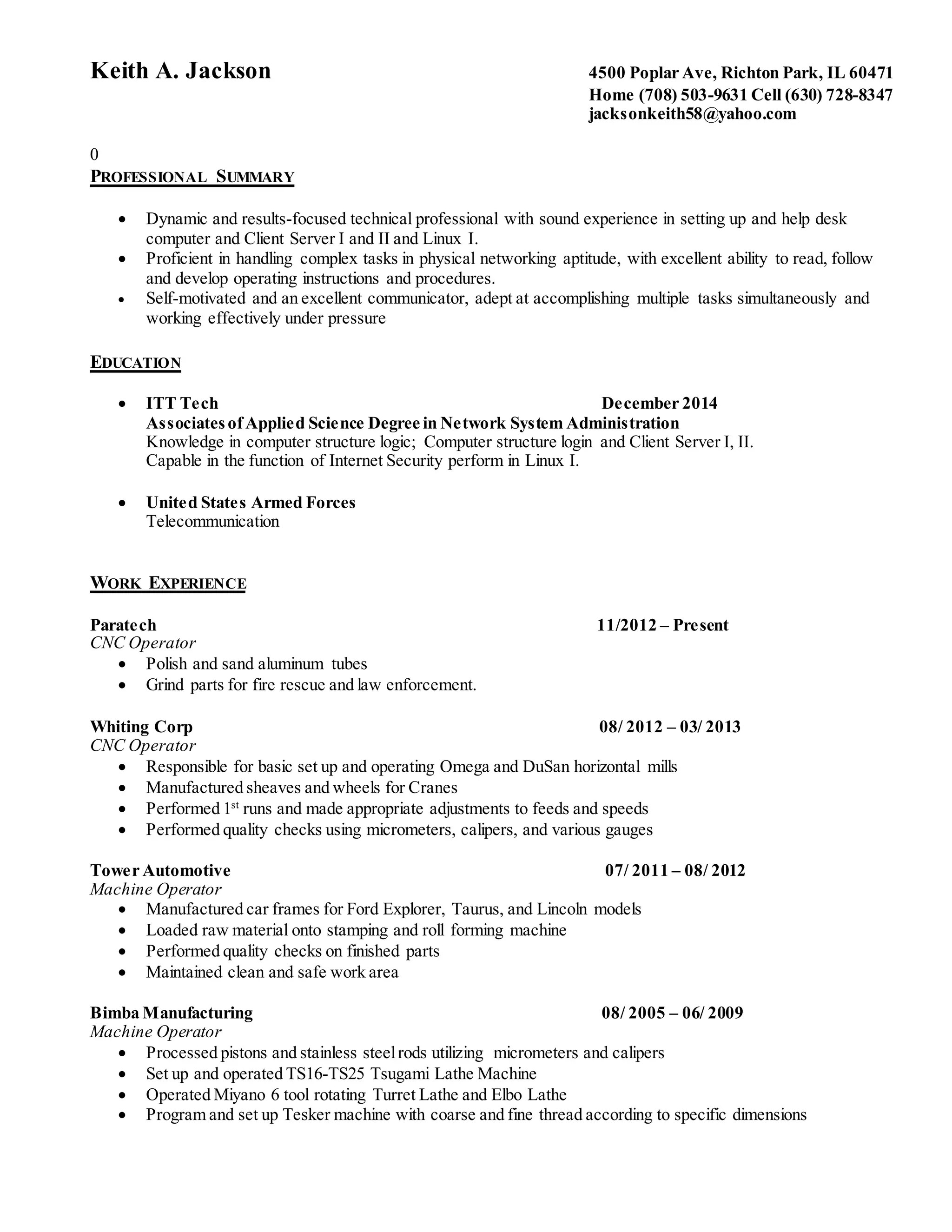 keith_resume_2013[1Robin] | PDF