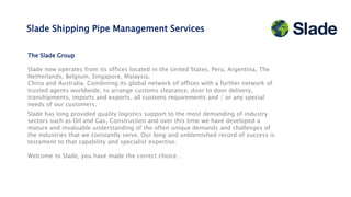 Slade Shipping PMS 2016 Rev 1 | PPTX