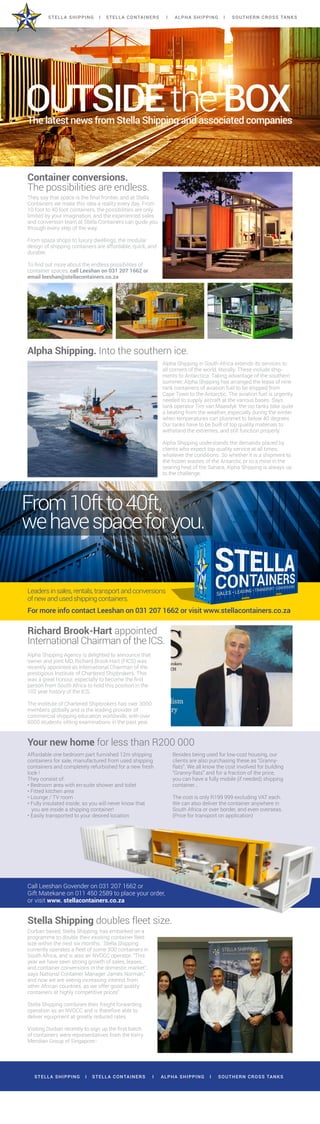 Stella Shipping newsletter | PDF