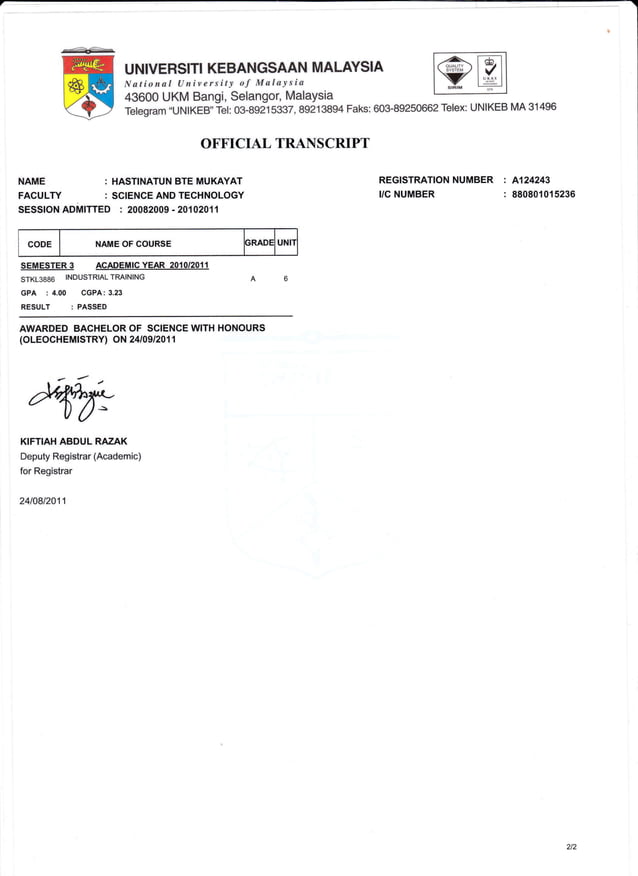 transcript bi NEW | PDF