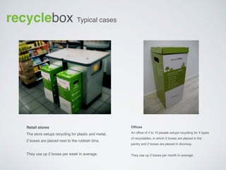 Recyclebox | PPT