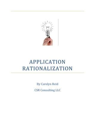 Application Rationalization | DOCX