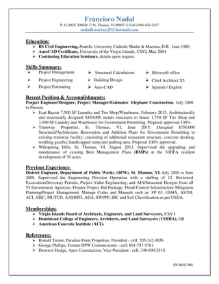 1 Resume | PDF