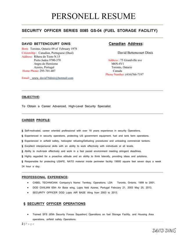 Resume format-signed | PDF