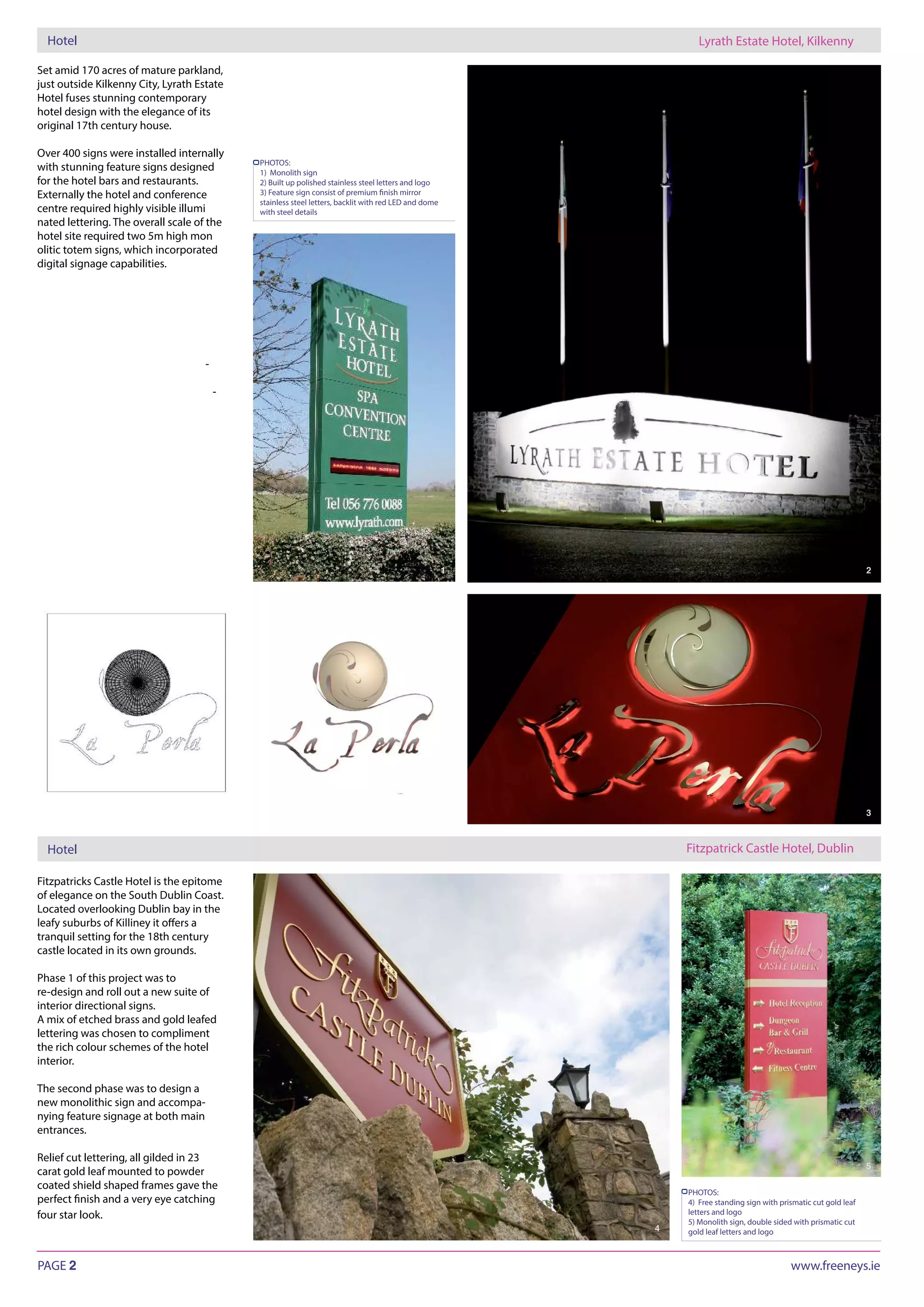 freeneys graphics corporate signage | PDF