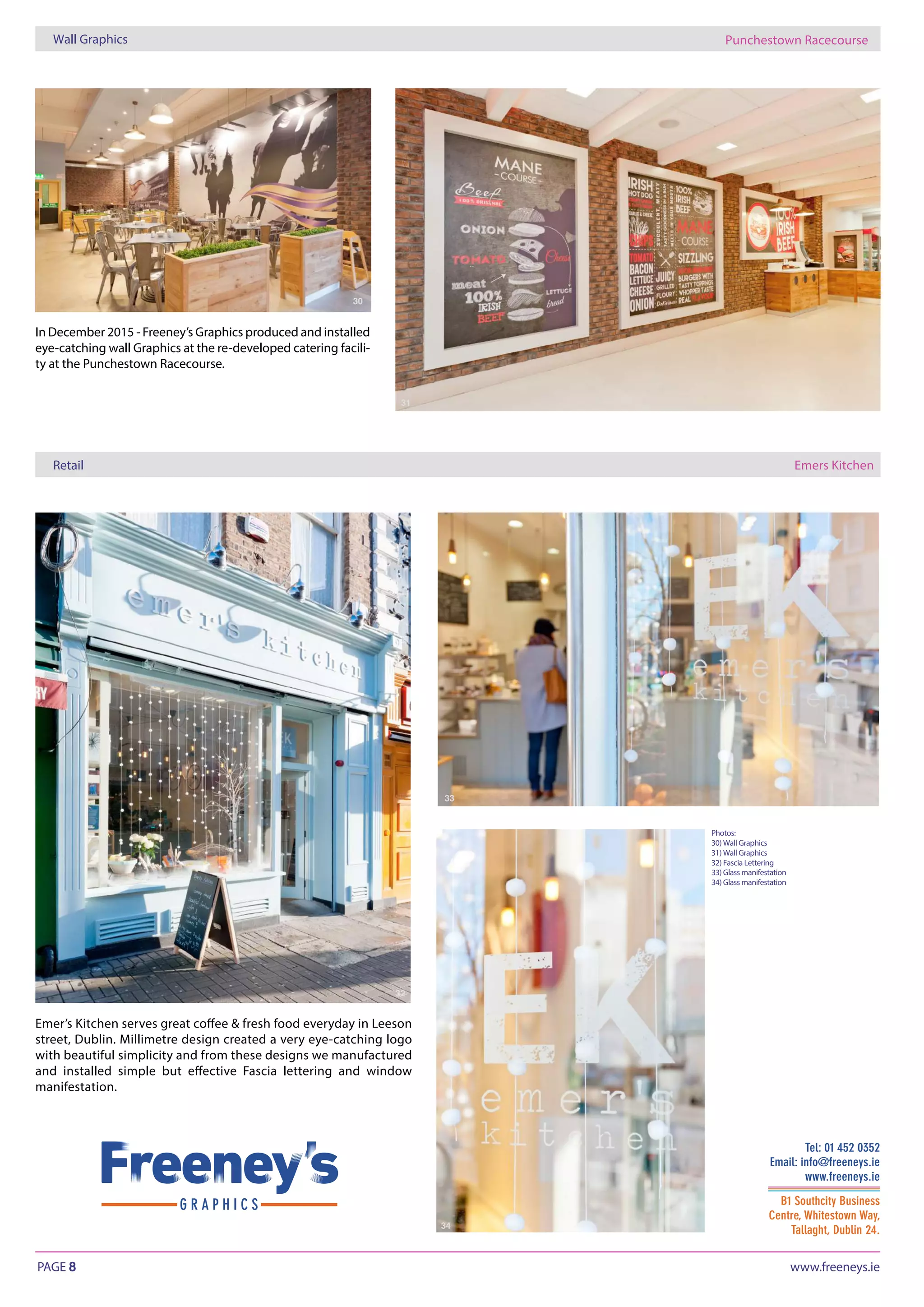 freeneys graphics corporate signage | PDF