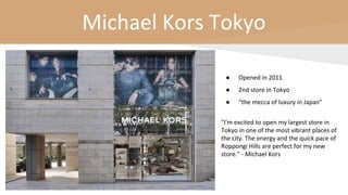 Michael Kors Presentation | PDF