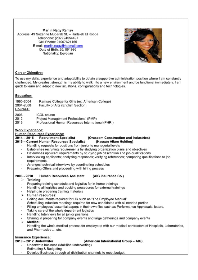 Marlin Nagy - C.V. (2016) | PDF