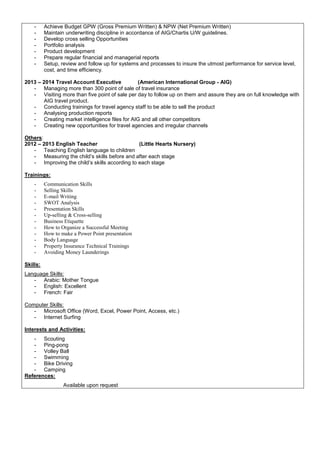 Marlin Nagy - C.V. (2016) | PDF