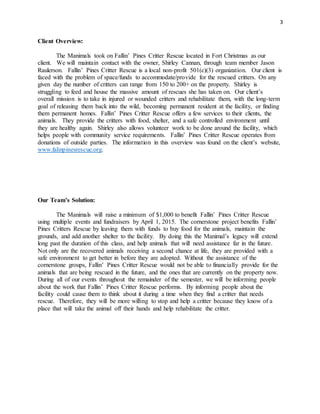 Manimals NEW PMP | DOCX