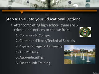 Road to College Presentation | PPTX | College Planning | College Education