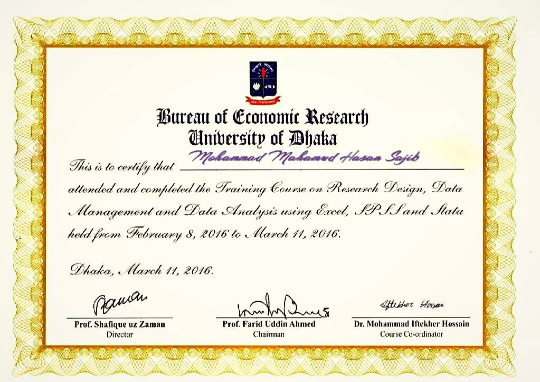 training on Research Design2016 | PDF