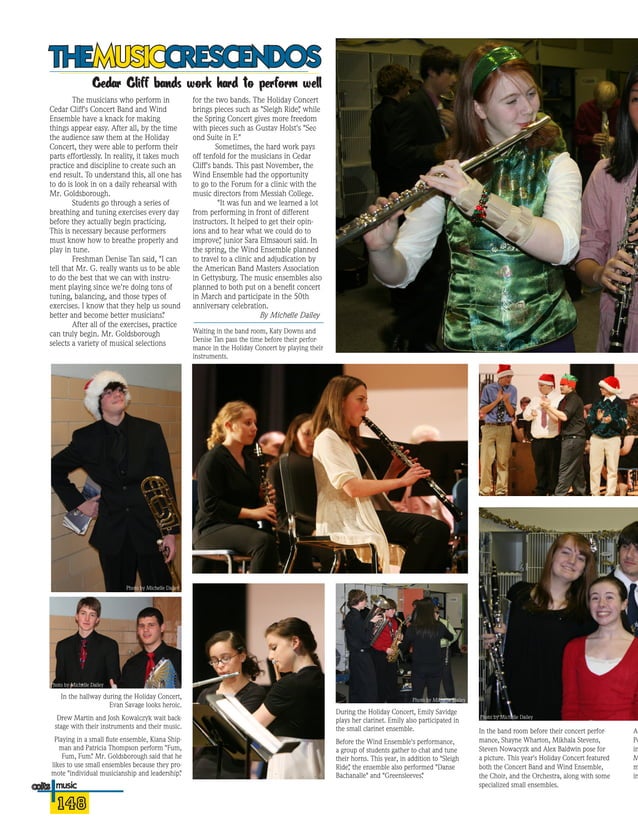 Cedar Cliff Bands Page | PDF