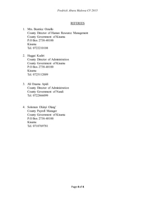 CURRICULUM VITAE | DOCX | Human Resources | Business