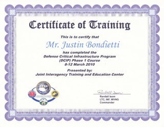 DCIP Certificate | PPT
