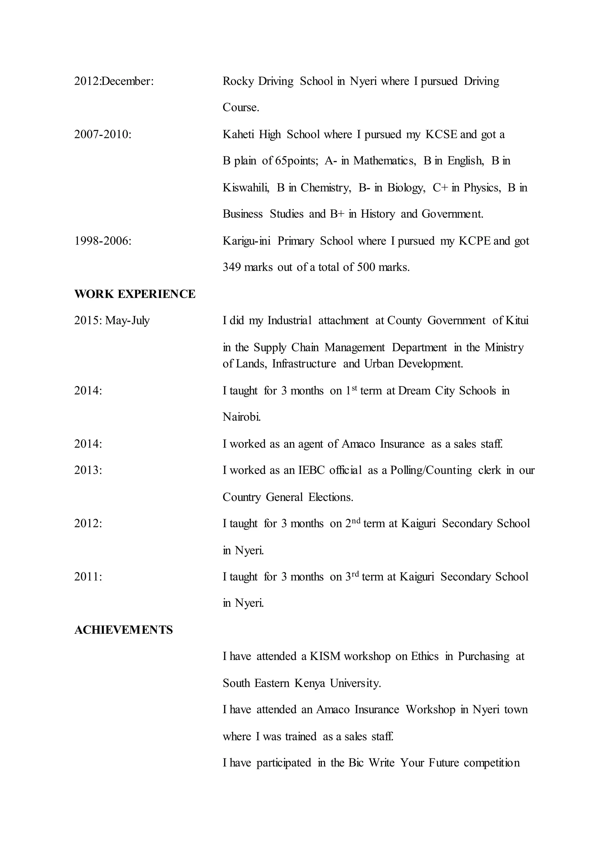 UPDATED CV | DOCX