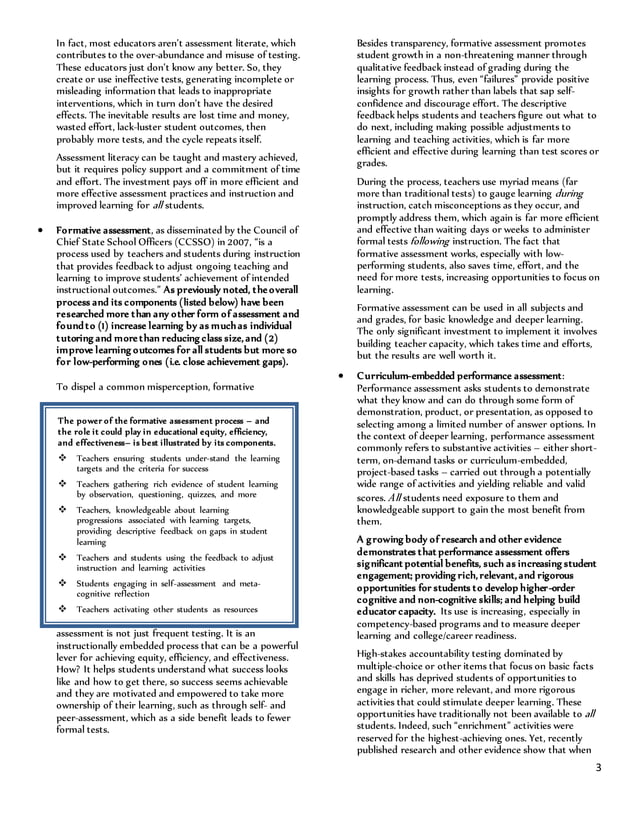 Equity-Efficiency-Effectiveness through Assessment Levers - 1-23-15 | DOCX