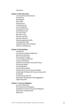 PRM_Handbook_Introduction_and_Contents_2015edition | PDF