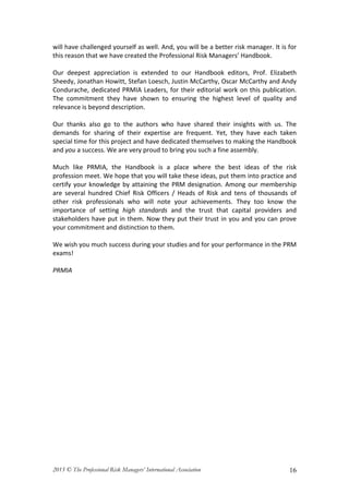 PRM_Handbook_Introduction_and_Contents_2015edition | PDF
