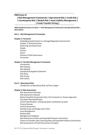 PRM_Handbook_Introduction_and_Contents_2015edition | PDF