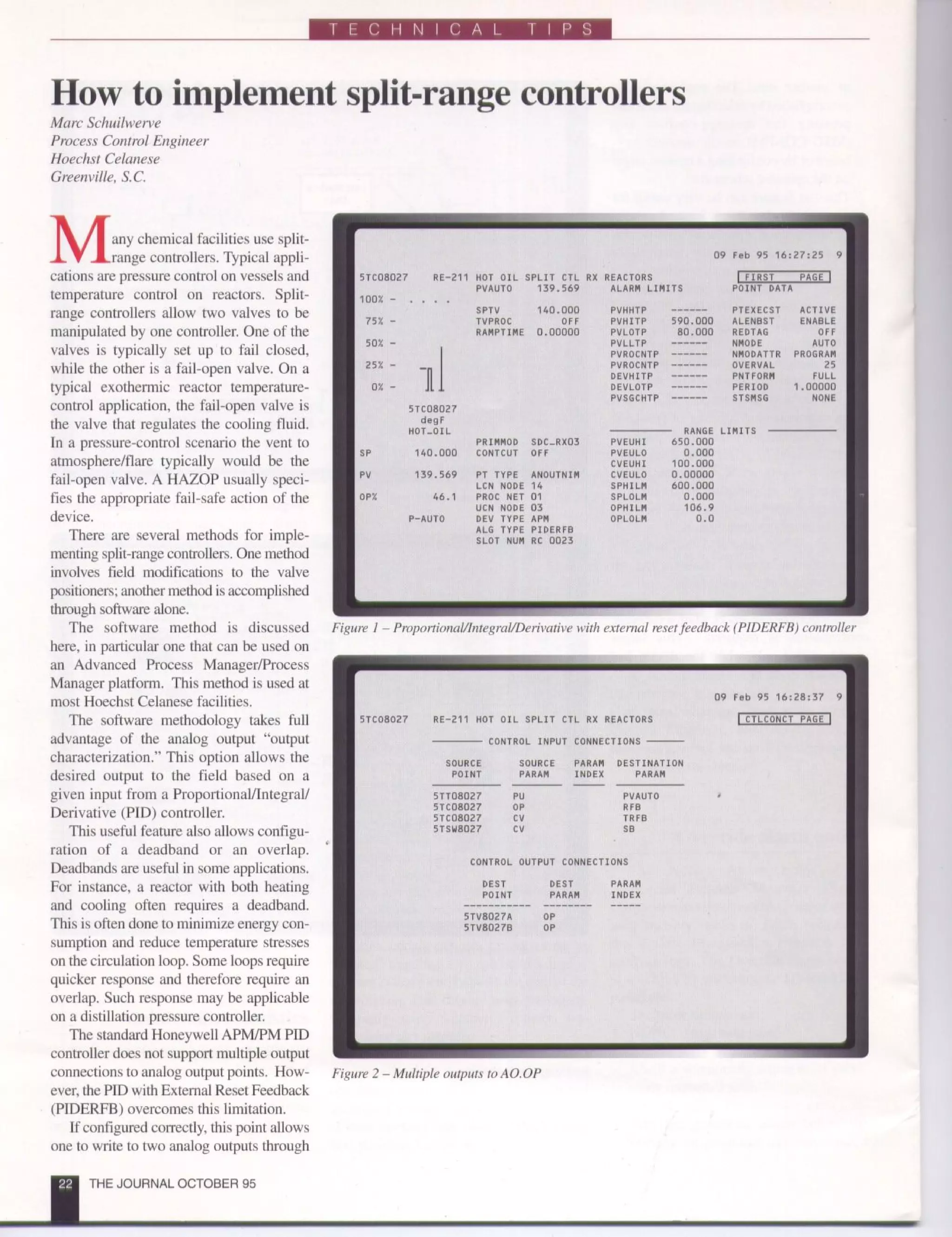 How to implement split-range controllers | PDF How to implement split-range controllers | PDF