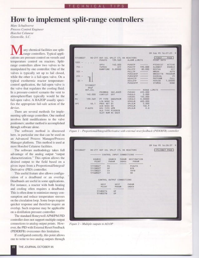 How to implement split-range controllers | PDF