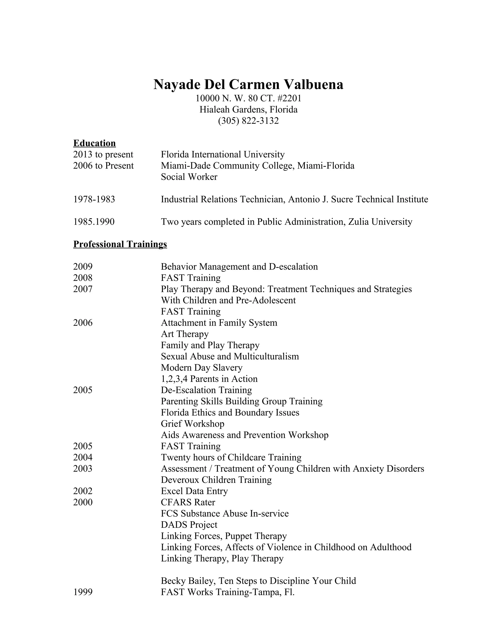 Nayade%20Resume[1][1] | DOC