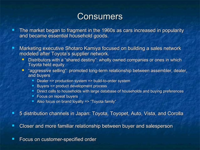 Toyota case study | PPT