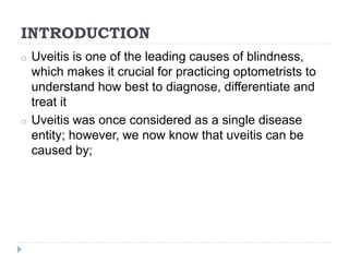BASICS OF UVEITIS | PPT