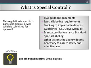 Regulation of Medical Devices in US | PPTX