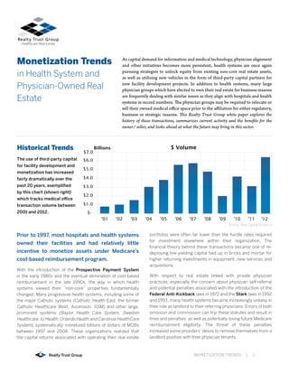 Monetization White Paper Final | PDF | Real Estate Industry | Industries