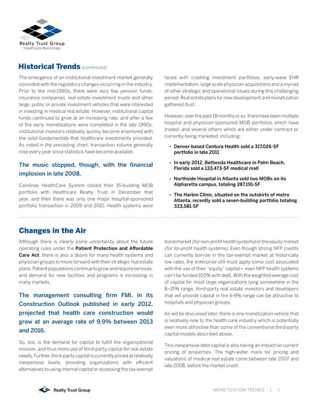 Monetization White Paper Final | PDF | Real Estate Industry | Industries