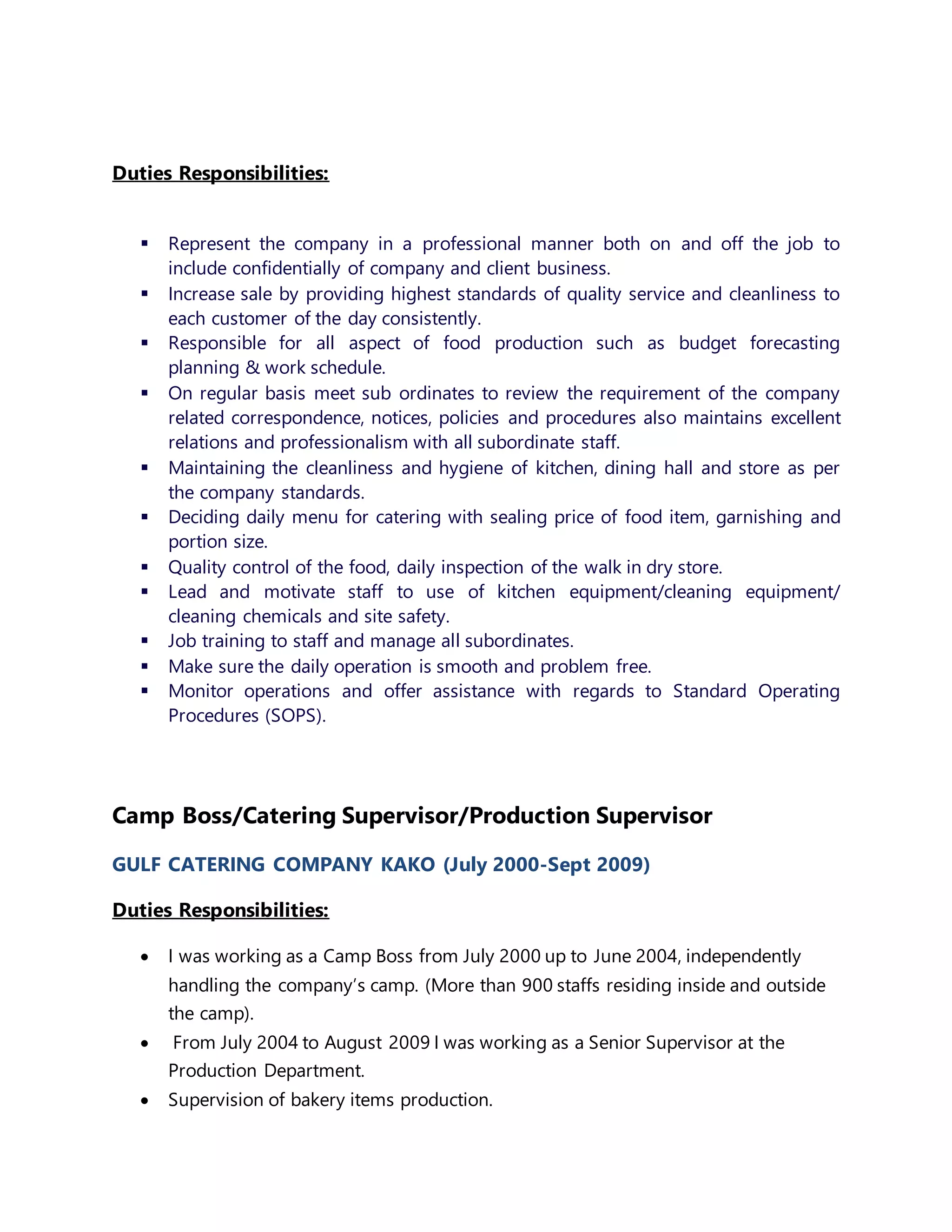 Meraj Khan CV 16-11-2014 | PDF