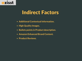 Amazon A9 algorithm - Overview | PDF