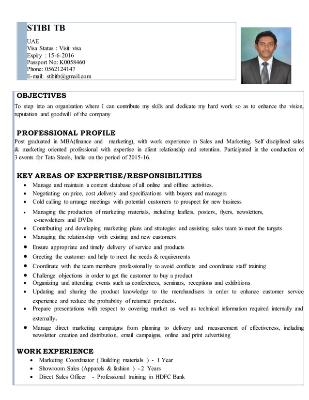 STIBI resume | DOCX