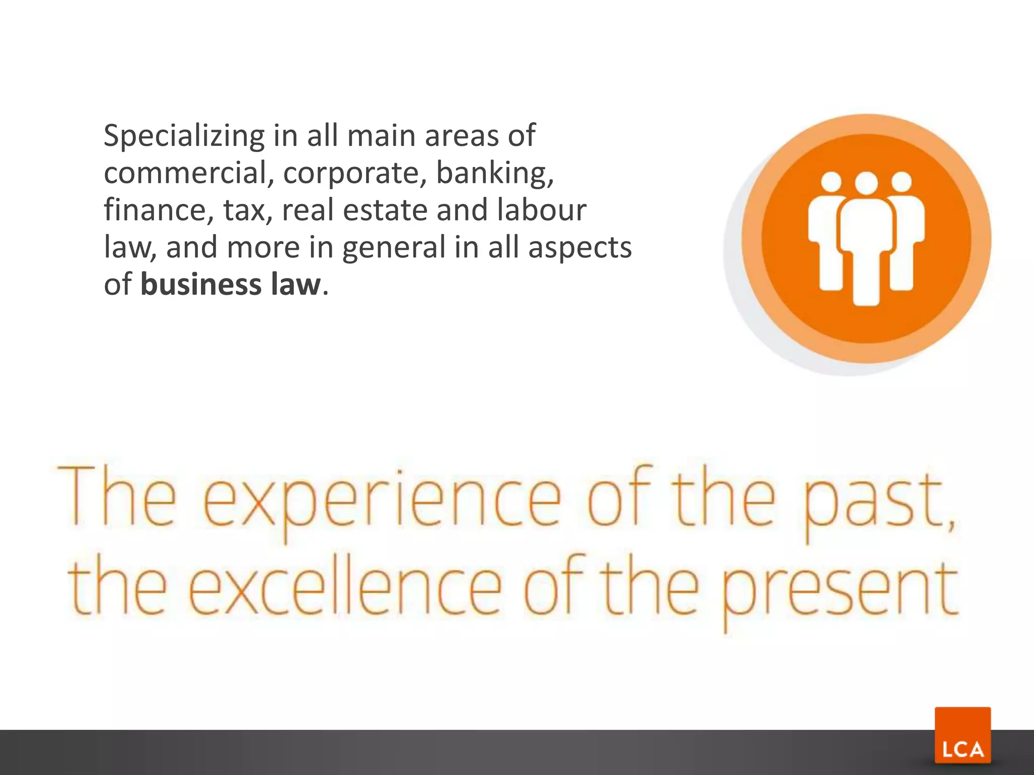 LCA - PRESENTATION | PPTX