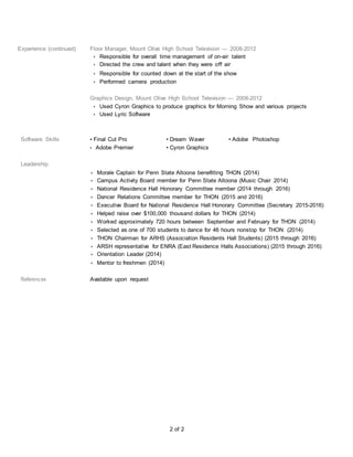 Zack Yukas Resume | PDF