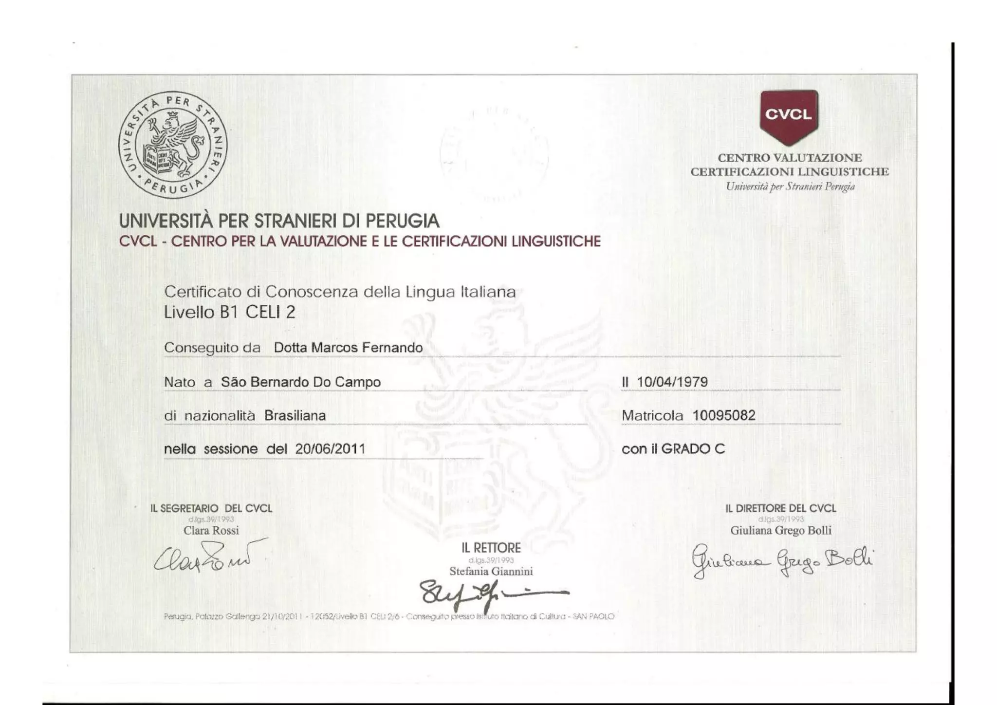 Italian Certificate - CELI 2 - Level B1 | PDF