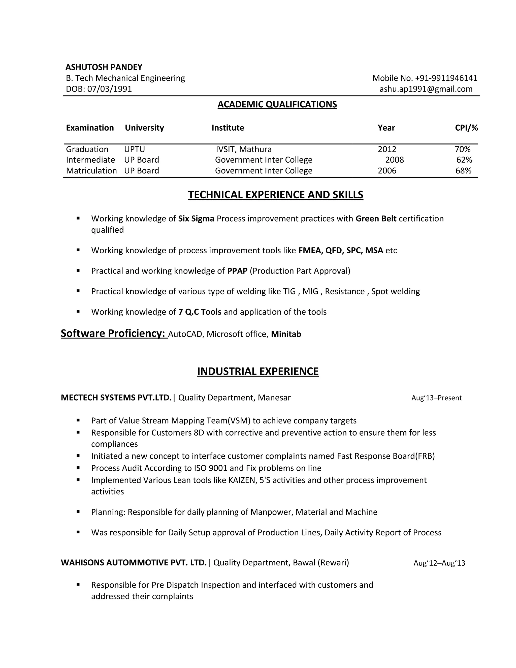 ASHUTOSH PANDEY | PDF