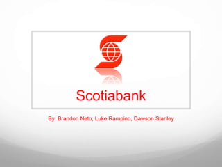 Scotiabank Business Project Grade 12 | PPT
