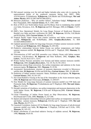 CV_Rajeevan_09_December2015 | PDF