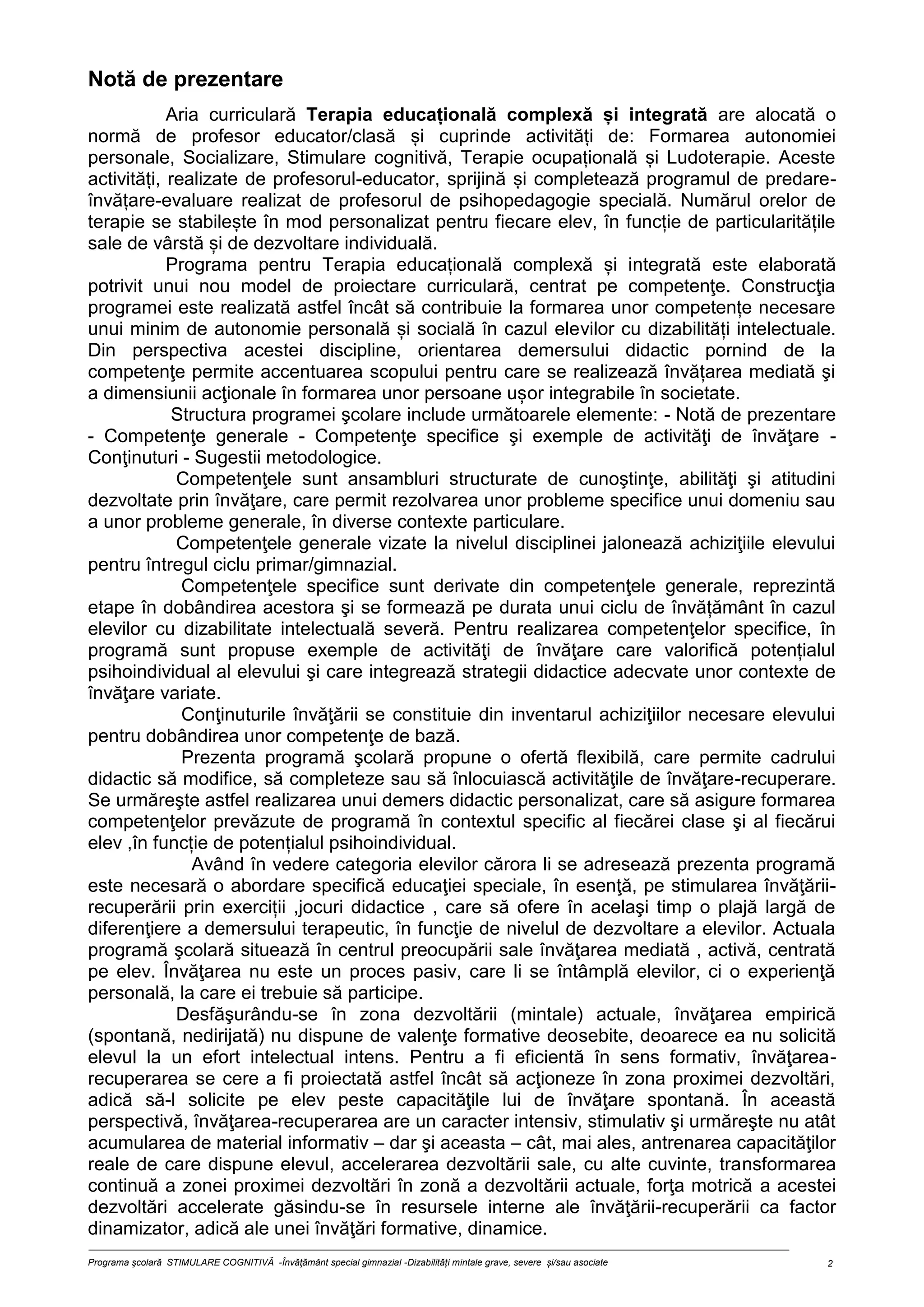 A9 dms viii.4.2_teci_stimulare cognitivă | PDF