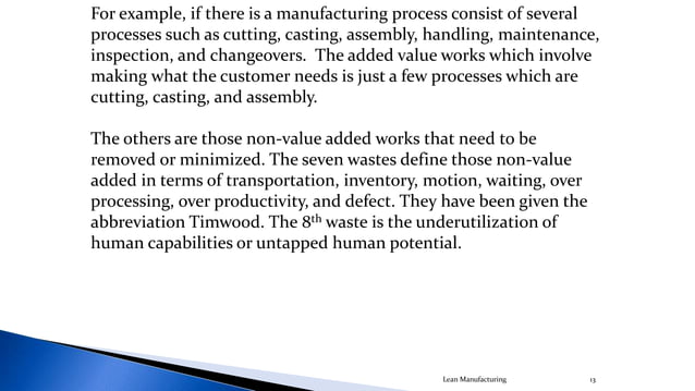 Lean Manufacturing - Toyota Production System | PDF | Automotive ...
